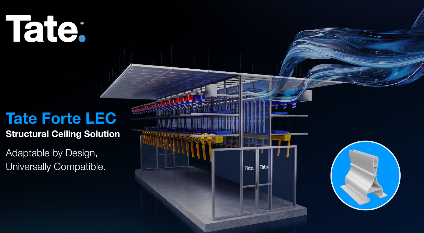 Tate Grid+ LEC: Faster installation & higher load capacity for data centres
